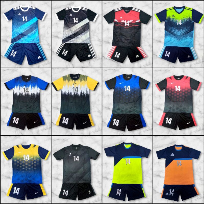 Jual Seragam Tim Set Futsal 12 Setel - Setelan Team Set Jersey ...