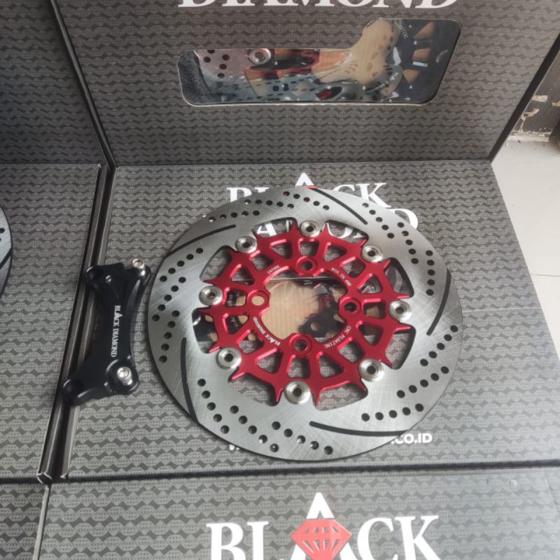 Jual Disc Brake/Piringan Cakram Depan delkevic/black diamond Original 260mm Beat Vario old ...