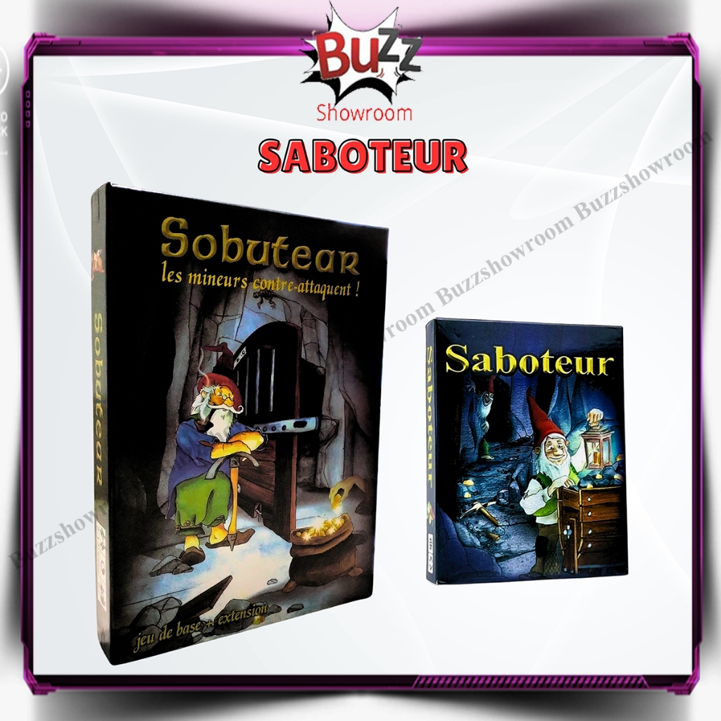 Jual Saboteur 1 2 & the duel card game board games | Shopee Indonesia