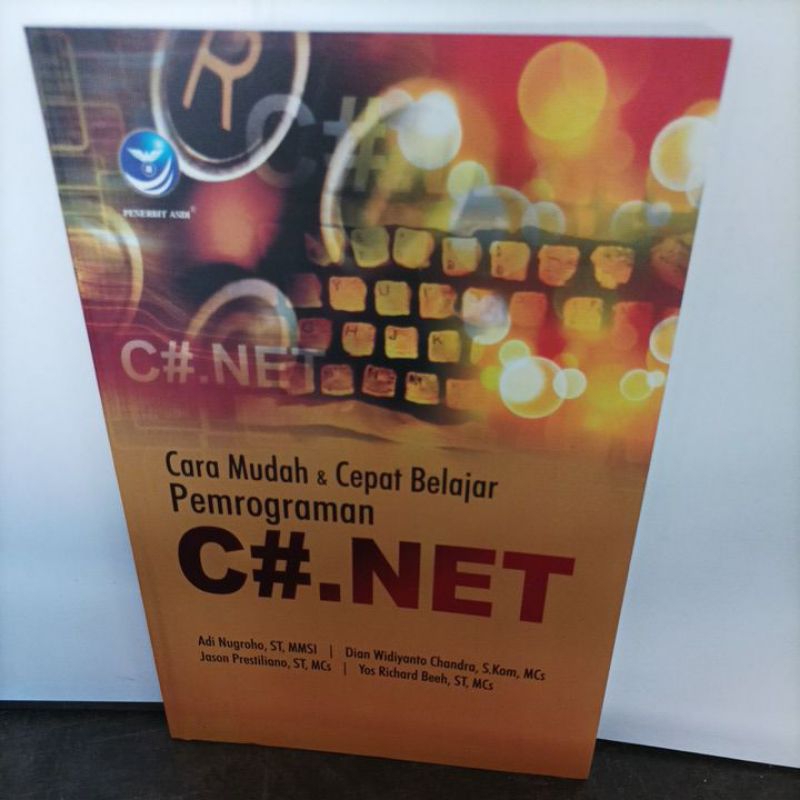 Jual Buku cara mudah & cepat belajar pemrograman C#.NET | Shopee Indonesia