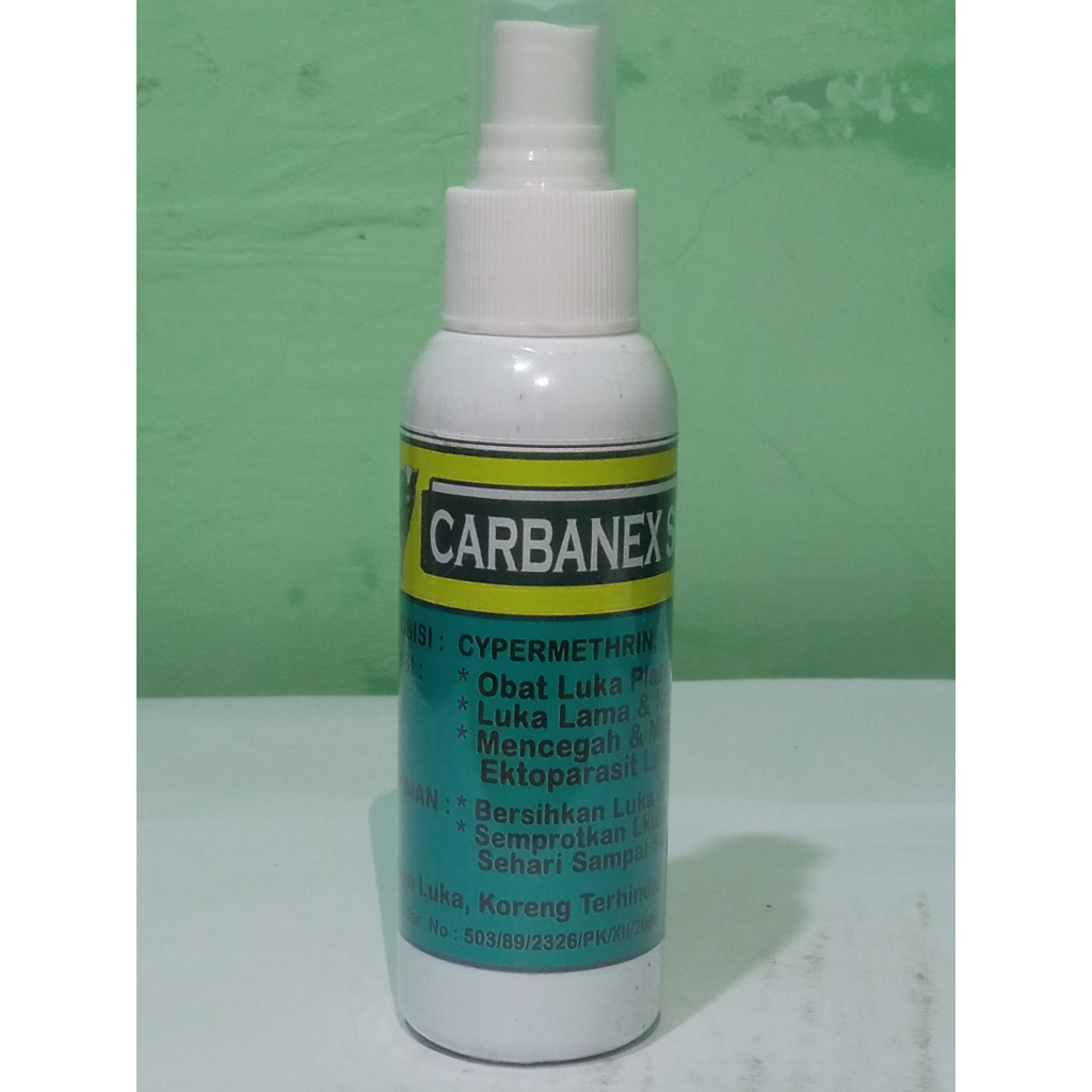 Jual Carbanex Obat Spray Luka Scabies Gatal Koreng Eksim Parasit ...