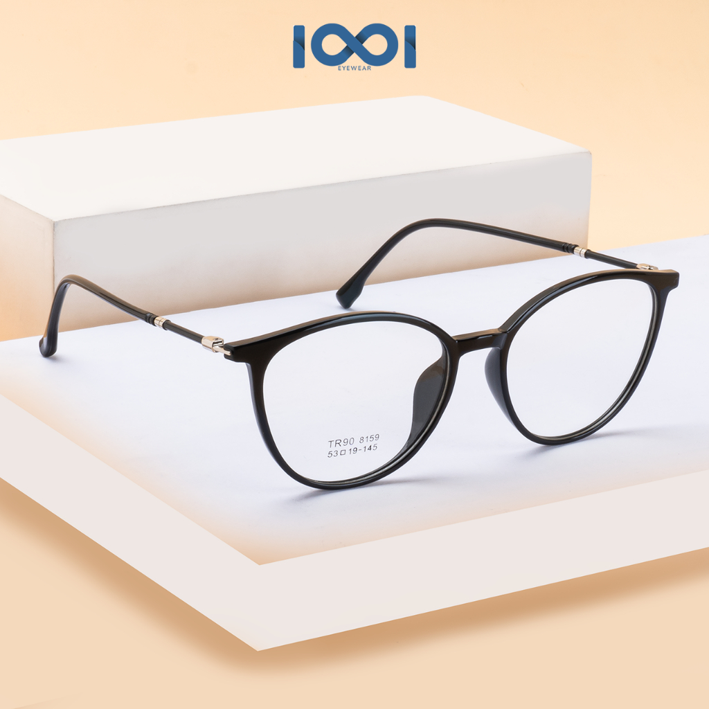 Jual IOOI Eyewear - Kacamata Bulat Trend Pelajar Bisa Minus/Plus Photocromic Blueray Pria/Wanita ...