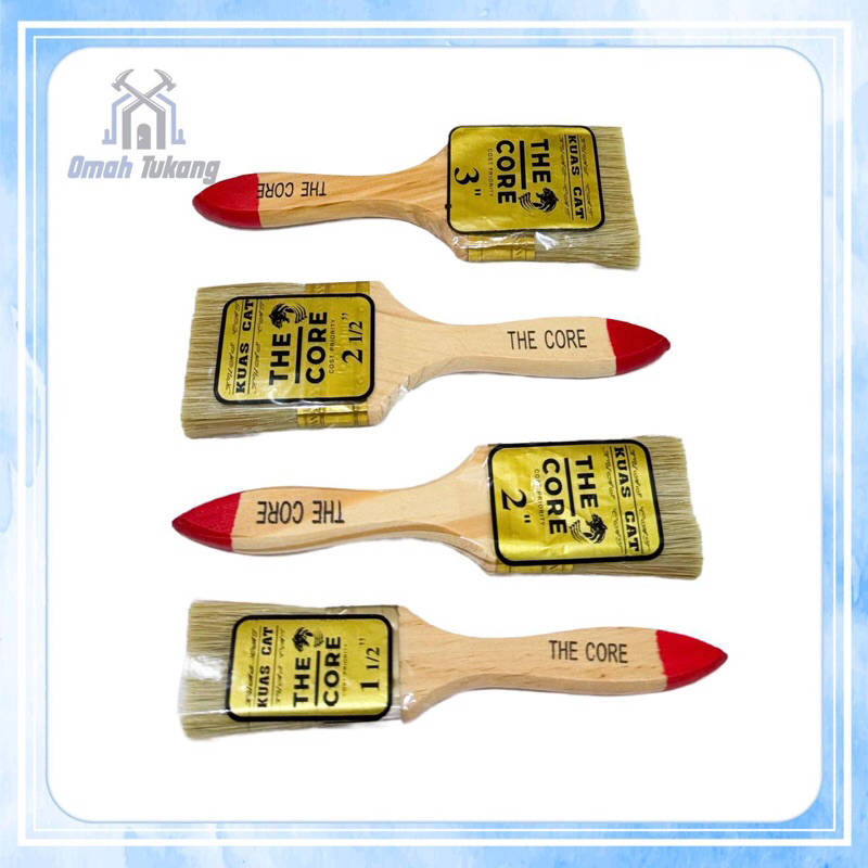 Jual ECER Kuas Cat 1” 1,5” 2” 2,5” 3” 4” 5” inch merk YuStar atau GRT ...