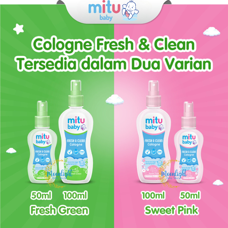 Jual Mitu Baby Cologne 50ml 100ml - Parfum bayi | Shopee Indonesia