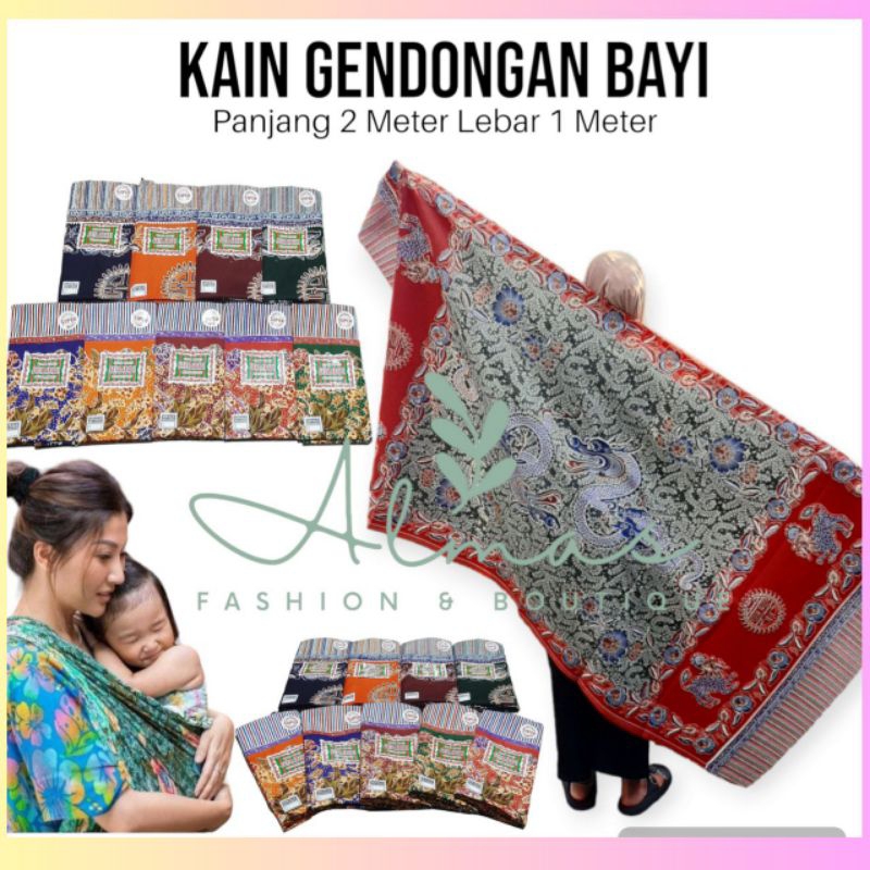 Jual Kain Jarik Gendongan Bayi Selendang Batik Tradisional Serbaguna ...