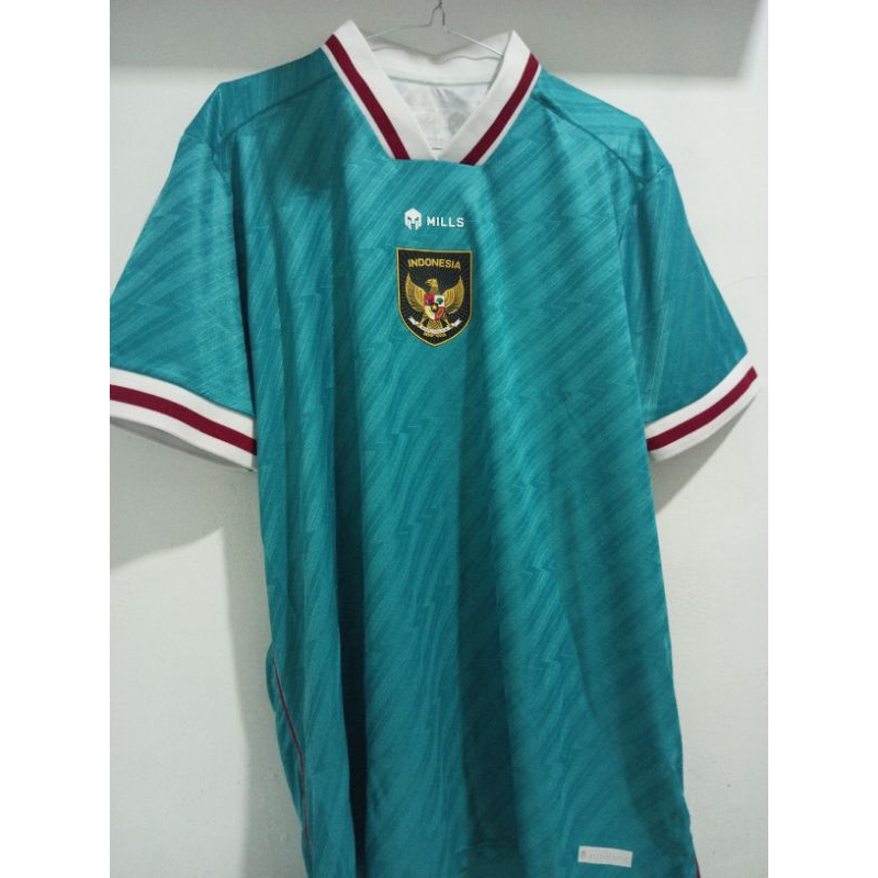 Jual MILLS Timnas Indonesia Home Jersey Keeper Player Issue 1126INA ...