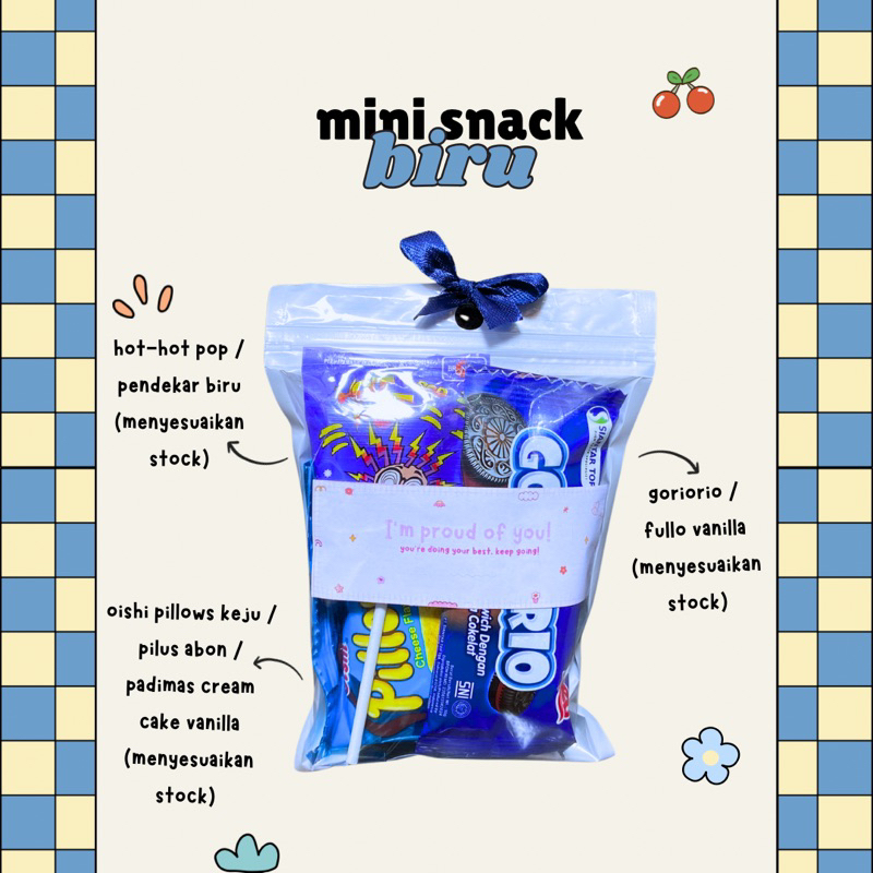 Jual MINI GIFT SNACK | FREEBIE SNACK | SNACK MINI | HAMPERS LEBARAN ...