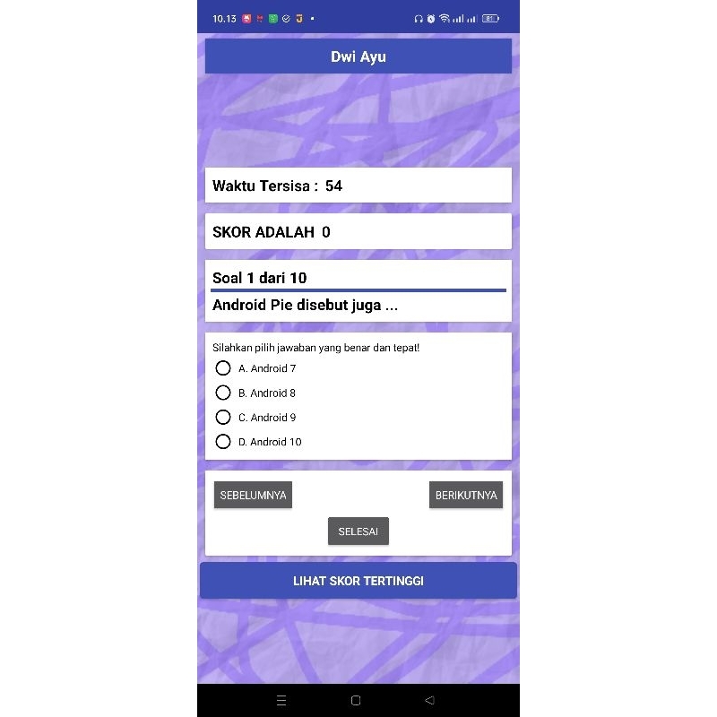 Jual [KODULAR] AIA Aplikasi Kuis Pilihan dari GSheets | Shopee Indonesia