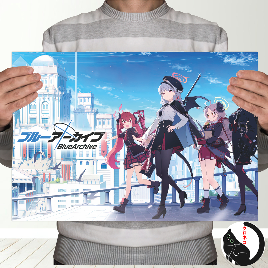 Jual Poster Anime Blue Archive Ukuran A3+ HD | Shopee Indonesia