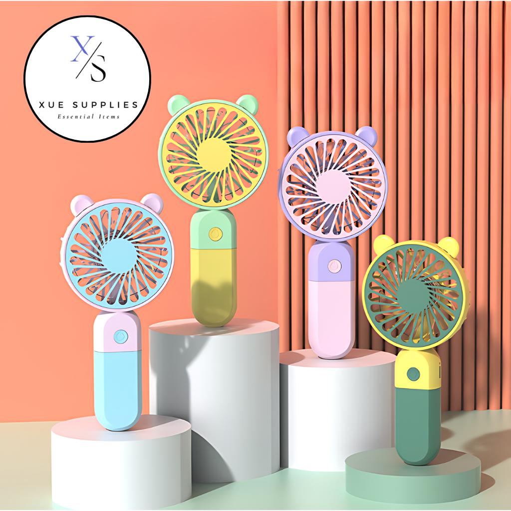 Jual Kipas Angin Mini Kecil Portable Warna Warni Summer Small Fan USB ...