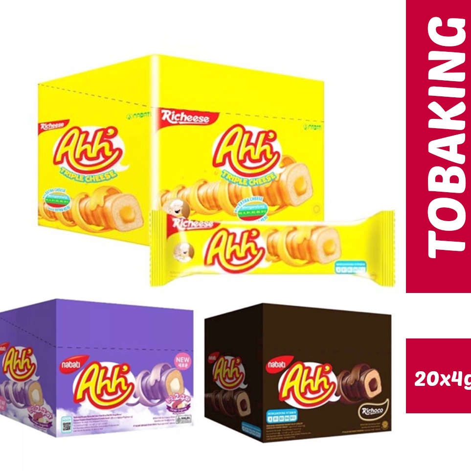 Jual Lagi murah Richeese Nabati Ahh Keju Richoco Nabati Ahh Coklat isi ...