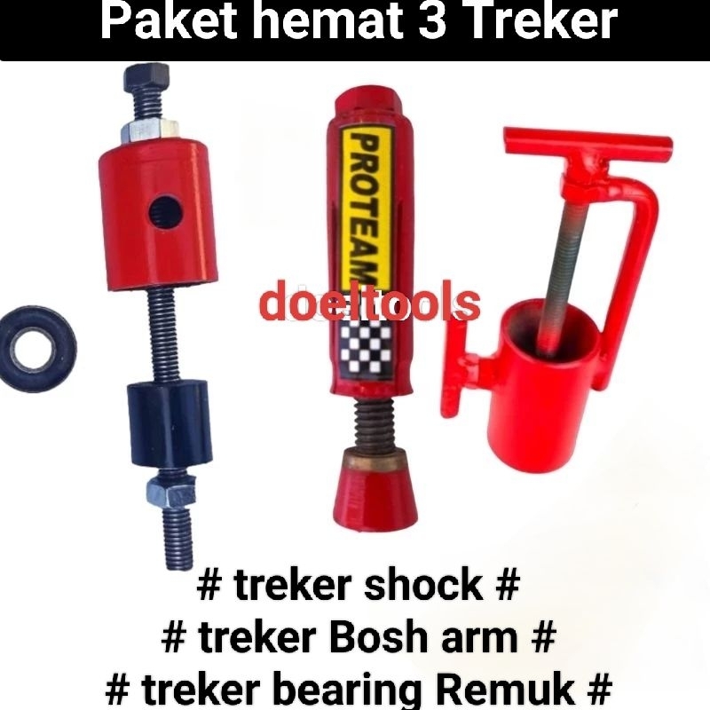 Jual Paket Treker Bearing Remuk Velg Treker Sok Shockbreaker depan ...