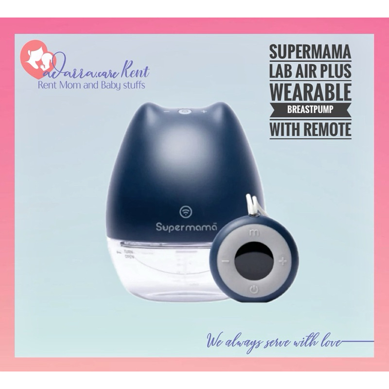 Jual Sewa Supermama Lab Air Plus Wearable Breast Pump with REMOTE | Shopee Indonesia