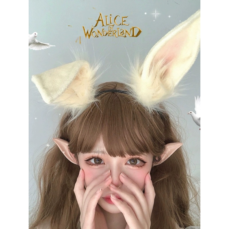 Jual Meowxie - Bando telinga Telinga kelinci simulasi multi-warna ...