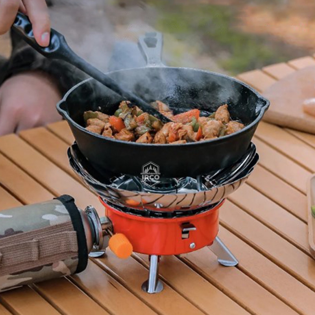 Jual IRCO Paket Kompor Gunung Windproof Portable Anti Angin Dan Gas ...