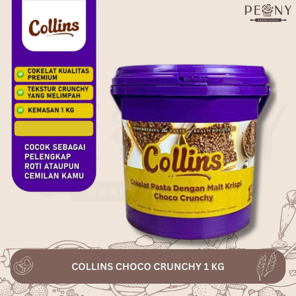 Jual COLLINS CHOCO CRUNCHY 1 KG | Shopee Indonesia