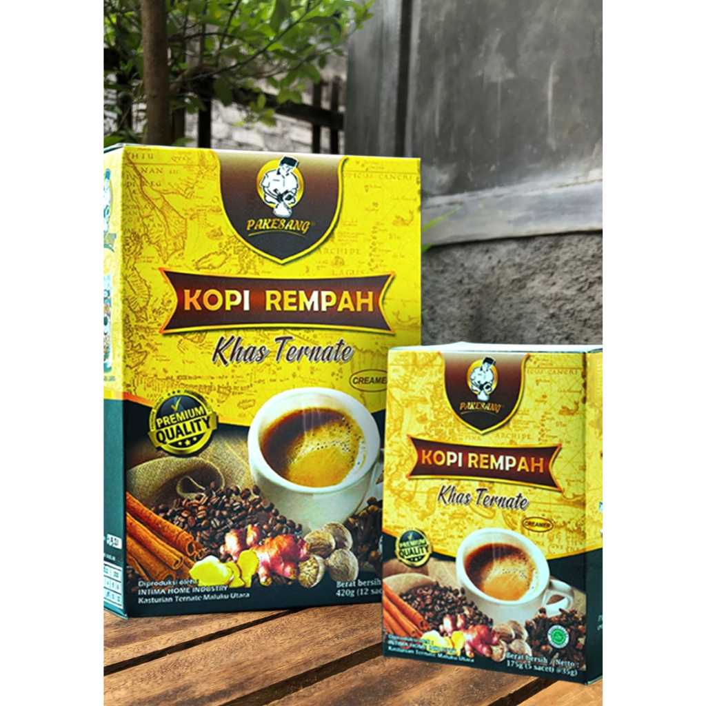 Jual KOPI REMPAH (FULL CREAMER) Khas Ternate ISI 12 SACET | Shopee ...