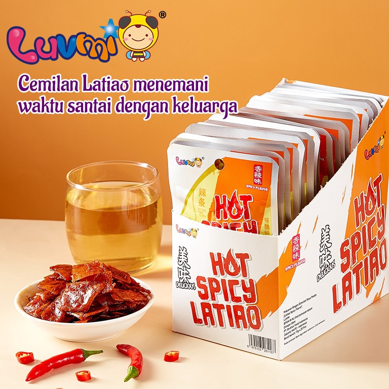Jual Mau Hemat LIANGGUI HOT SPICY LATIAO LATIAO STRIPS STICKY LATIAO | Shopee Indonesia