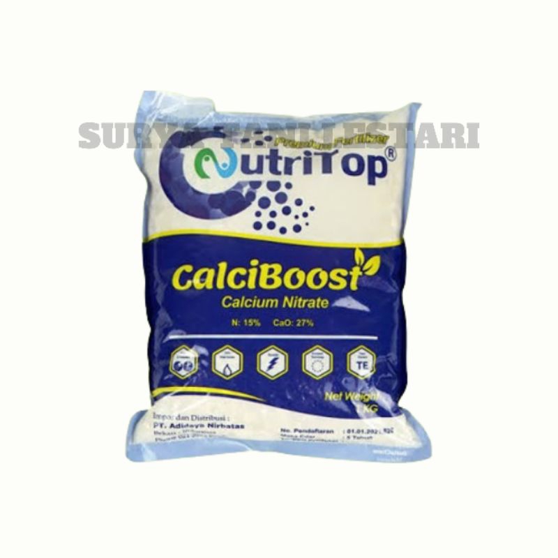Jual Pupuk Kalsium Nitrat Nutritop Calciboost 1 Kg | Shopee Indonesia