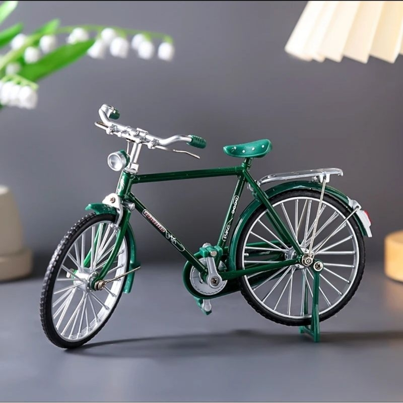 Jual Diecast Sepeda Ontel Klasik Alloy - Miniatur Onthel Bike Koleksi ...