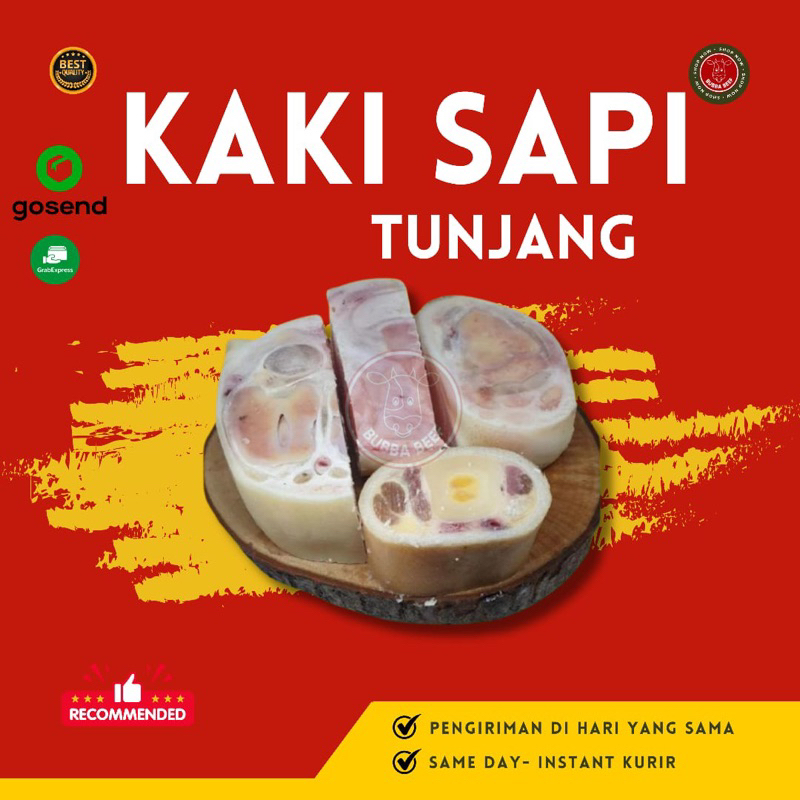 Jual (BISA INSTANT) Kikil Tunjang Kaki Sapi Frozsn | Tunjang Kaki Sapi ...