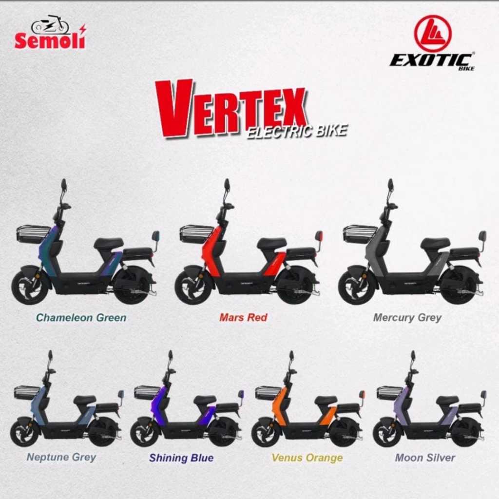 Jual Sepeda Listrik Pacific Vertex | Shopee Indonesia