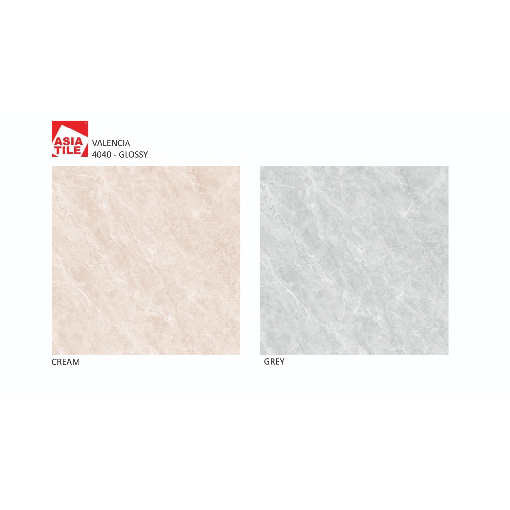 Jual Keramik Lantai Asia Tile VALENCIA Series 40x40 cm | Shopee Indonesia