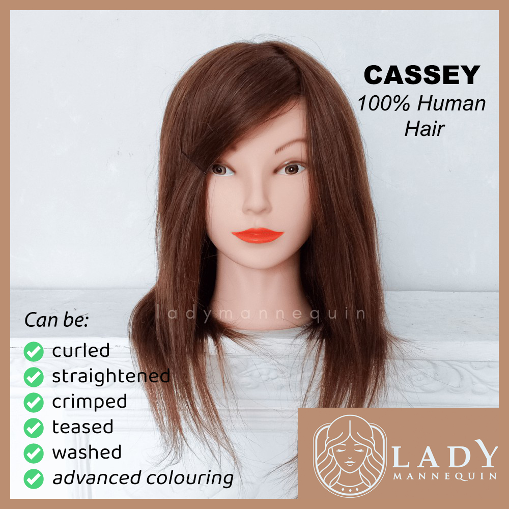 Jual LADY MANNEQUIN (CASSEY) 100% Real Hair Mannequin/Manekin Rambut ...