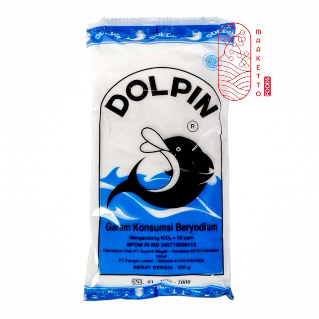 Jual Garam Dolpin / Garam Dapur Dolphin 500gr | Shopee Indonesia