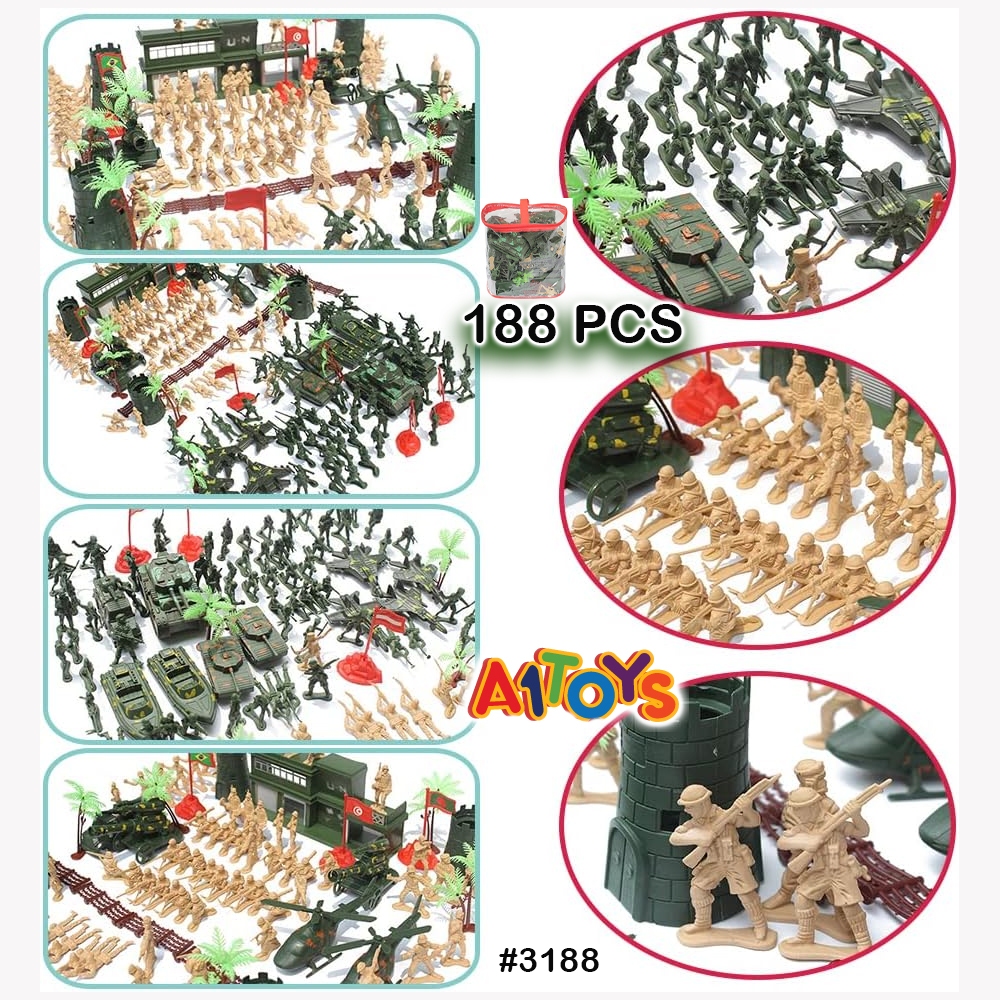 Jual Mainan tentara plastik mainan tentara merayap mainan markas ...