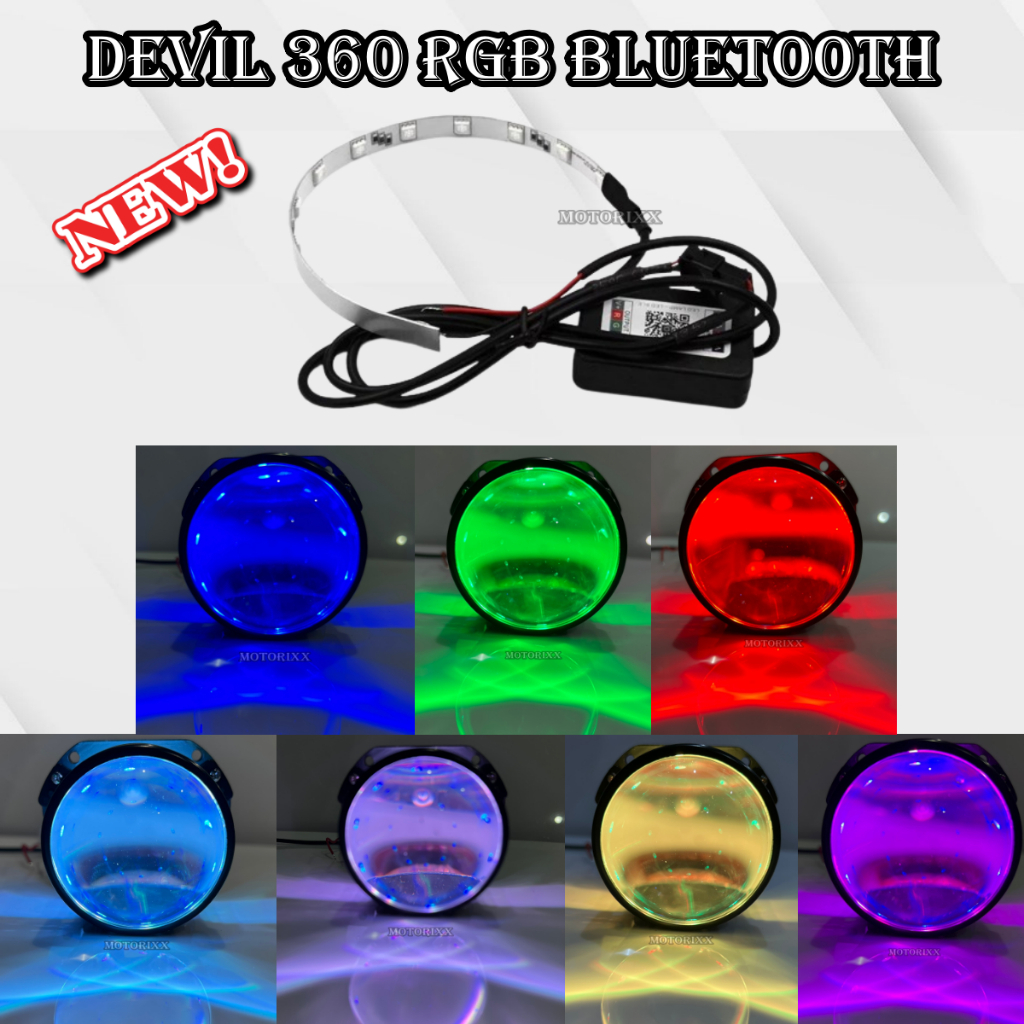 Jual ORIGINAL Devil 360 RGB BLUETOOTH MODUL CONTROLLER APPS BLUETOOTH ...