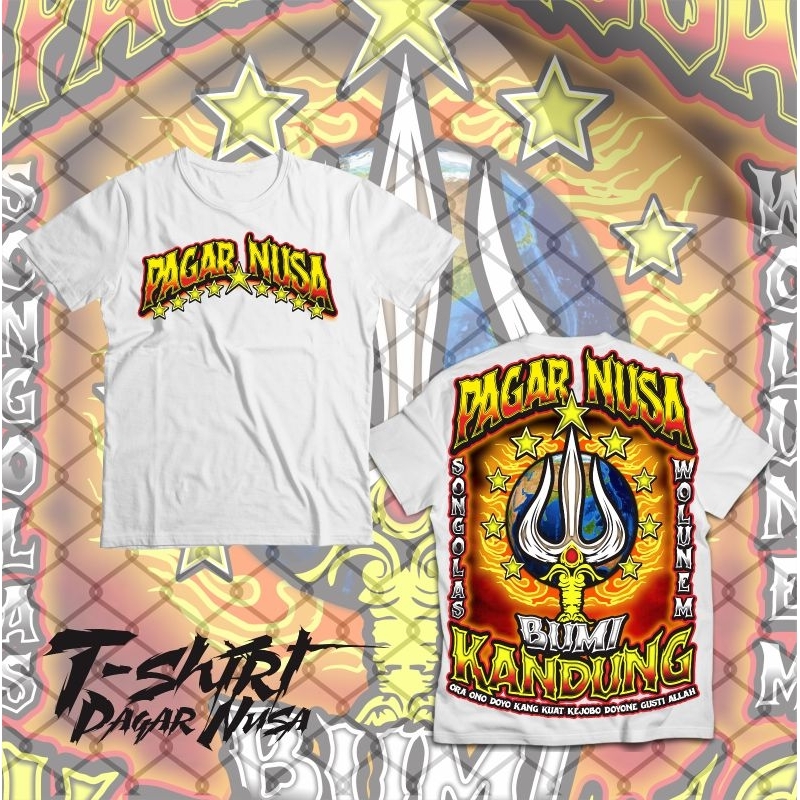 Jual (KPSB) Kaos T-Shirt Pagar Nusa Bumi Kandung Songolas Wolunem Kaos ...