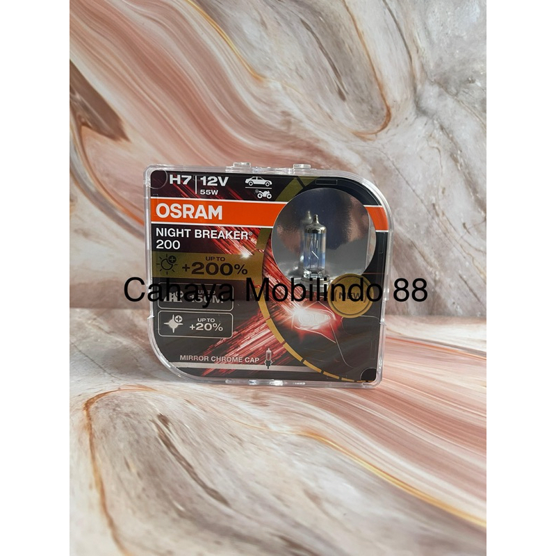 Jual Osram NB200 H7 12v 55w Night Breaker 200 New 2024 Gen 3 200% Lampu Mobil NBL | Shopee Indonesia