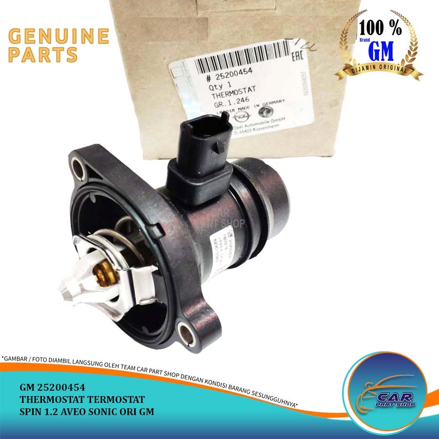 Jual THERMOSTAT TERMOSTAT RADIATOR CHEVROLET SPIN 1.2 AVEO SONIC ORI GM ...
