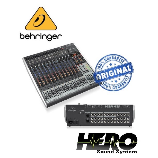 Jual Behringer Xenyx X2442USB / X 2442 USB Mixer with Effects | Shopee ...