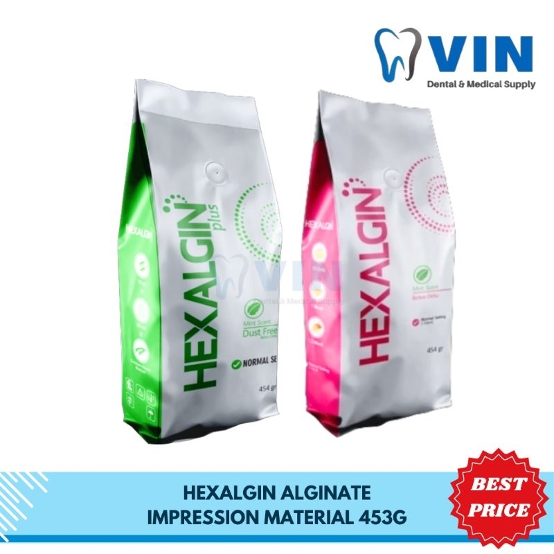 Jual Hexalgin alginate impression material / alginat bahan cetak gigi ...