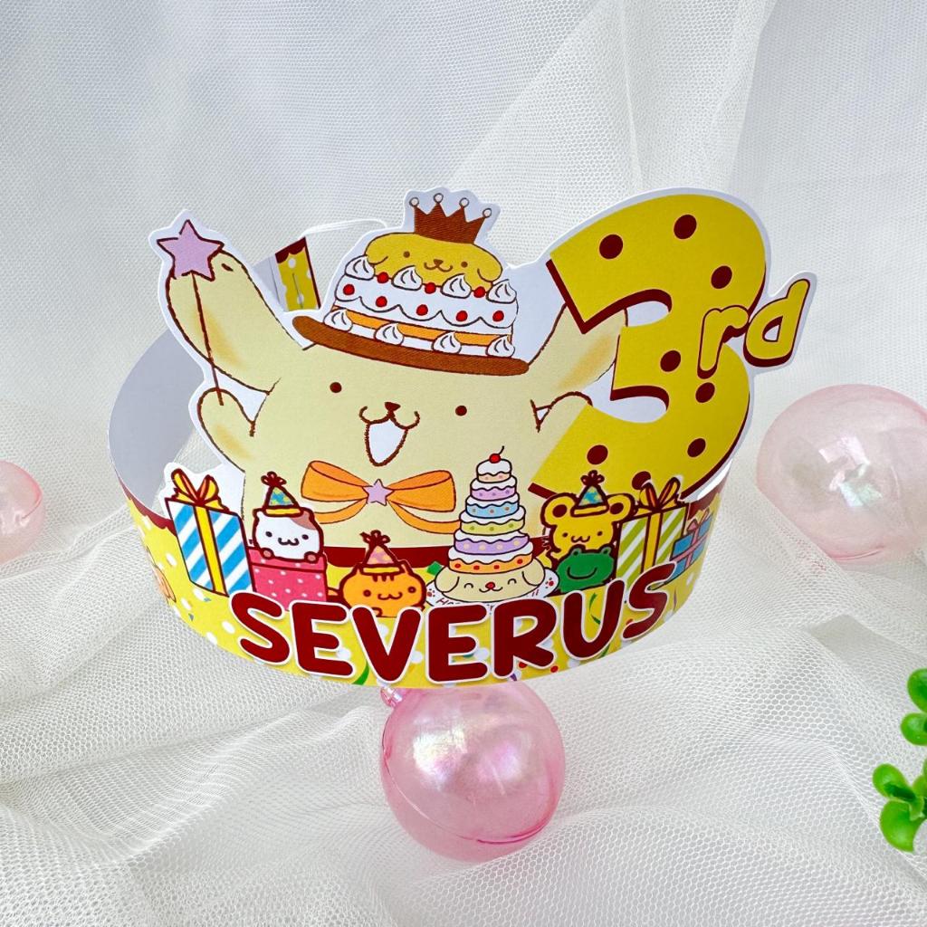 Jual Pompompurin - Topi Birthday / Hiasan Kepala Ulang Tahun | Shopee ...