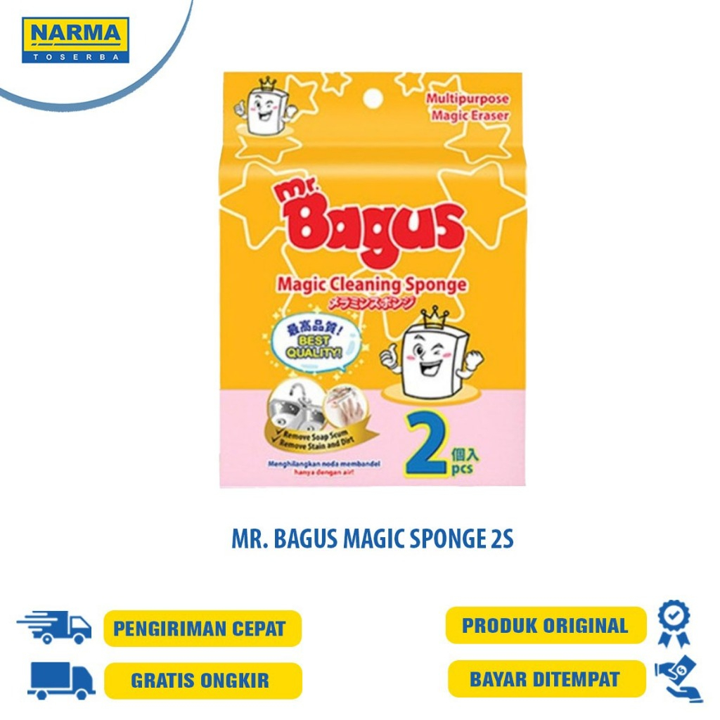 Jual MR.BAGUS MAGIC SPONGE | Shopee Indonesia