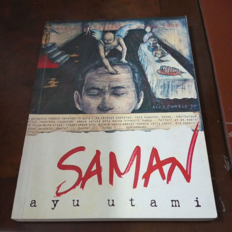 Jual BUKU AYU UTAMI SAMAN 1998 ORIGINAL | Shopee Indonesia