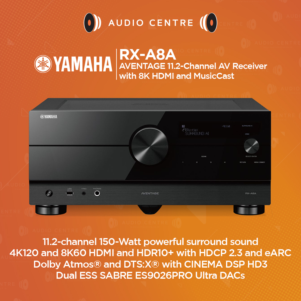Jual Yamaha RXA8A RXA 8A RX A8A AV Receiver Dolby Atmos 11.2 ch amplifier | Shopee Indonesia