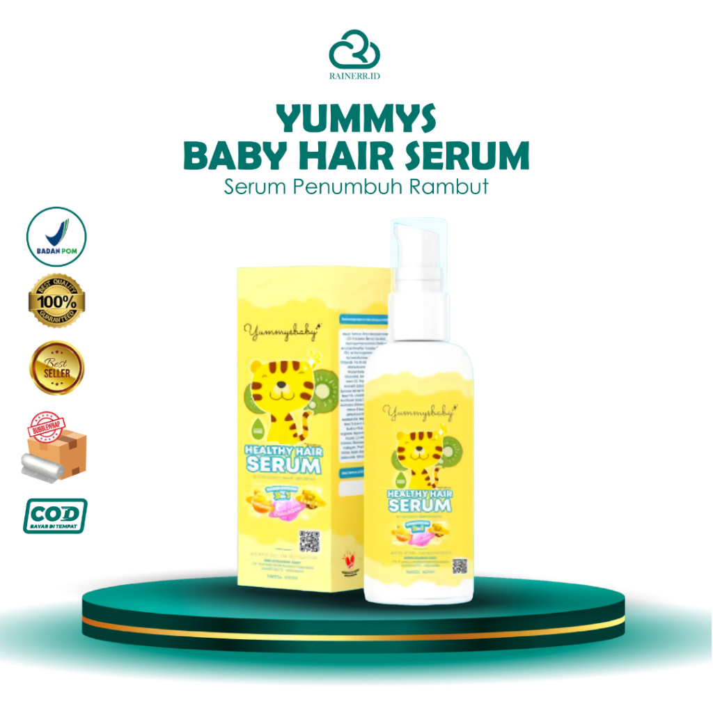 Jual Yummys Baby Yummy Hair Serum Penumbuh dan Vitamin Rambut Bayi ...