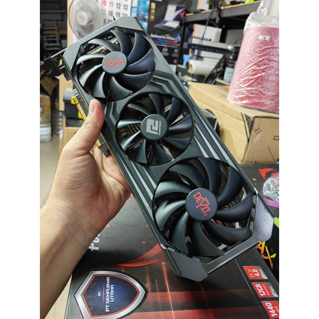 Jual PowerColor Radeon RX 6700 XT RED DEVIL 12GB GDDR6 Bekas | Shopee ...