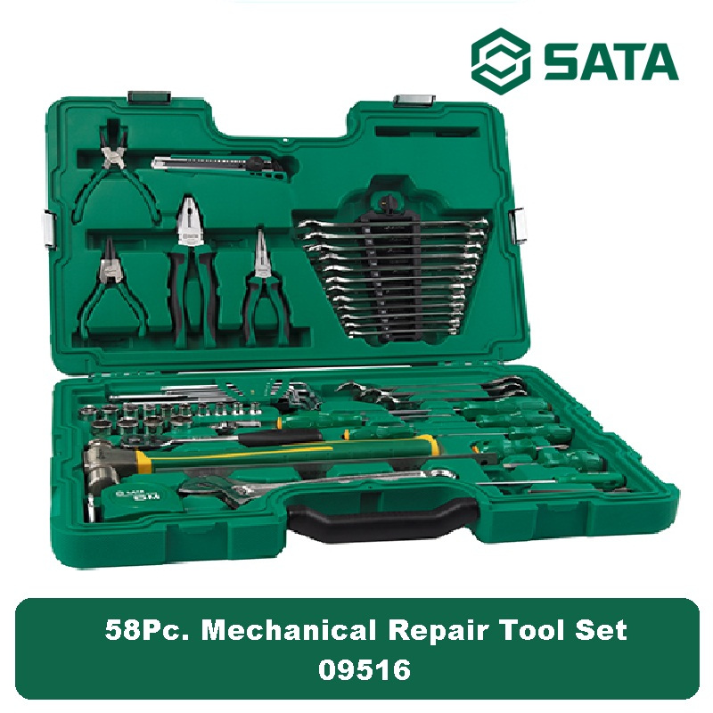 Jual SATA Tools 58 Pcs Mechanical Repair Tool Set | Shopee Indonesia