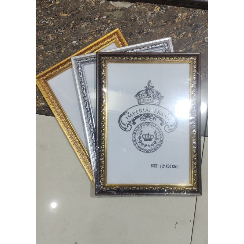 Jual bingkai foto frame ukuran A4 singel 21cm x 30cm | Shopee Indonesia