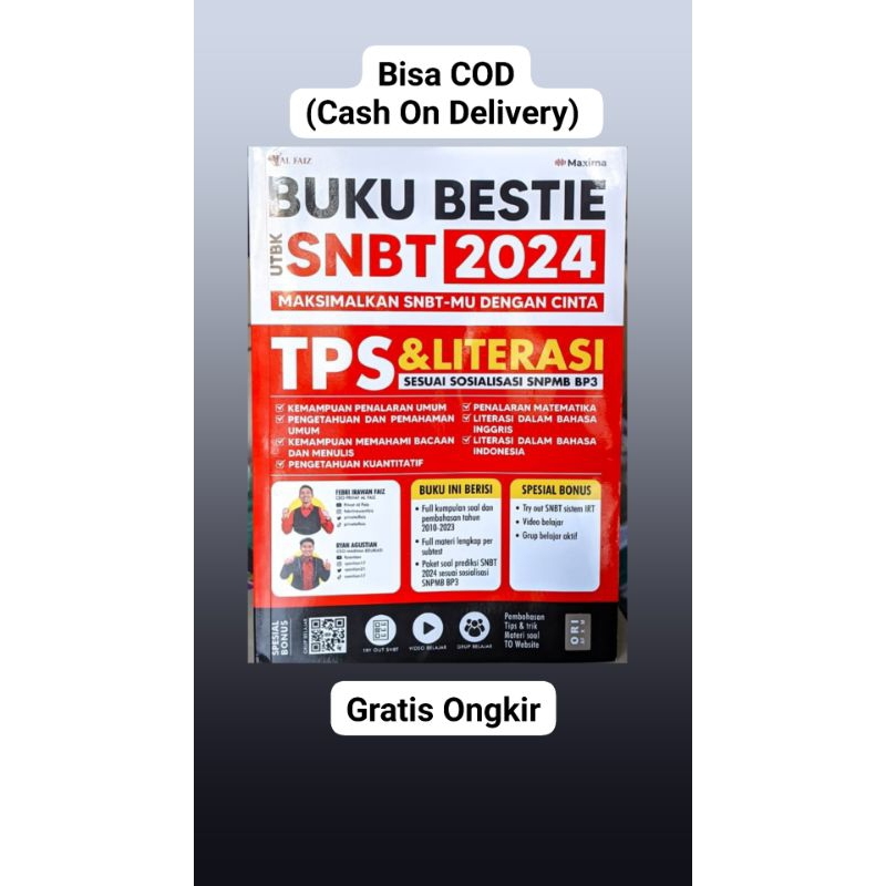 Jual Buku Bestie Utbk Snbt 2024 Tps And Literasi Shopee Indonesia