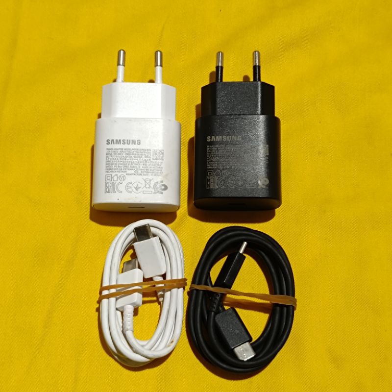 Jual Charger Samsung 25 Watt Original Asli Kabel Kode CY / RT Made in ...