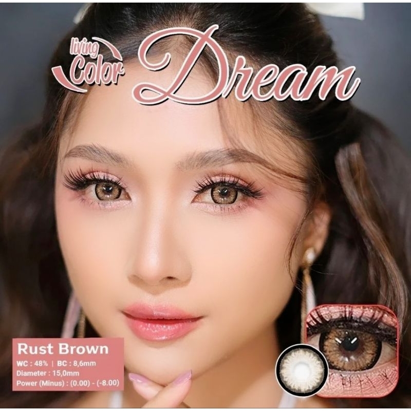 Jual SOFTLENS DREAM by LIVING COLOR BIG EYES 15MM NORMAL & MINUS ...