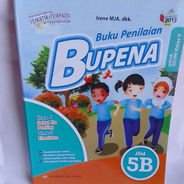 Jual KODE K6W bupena kelas 5b dan 5c edisi revisi k13 Erlangga | Shopee Indonesia