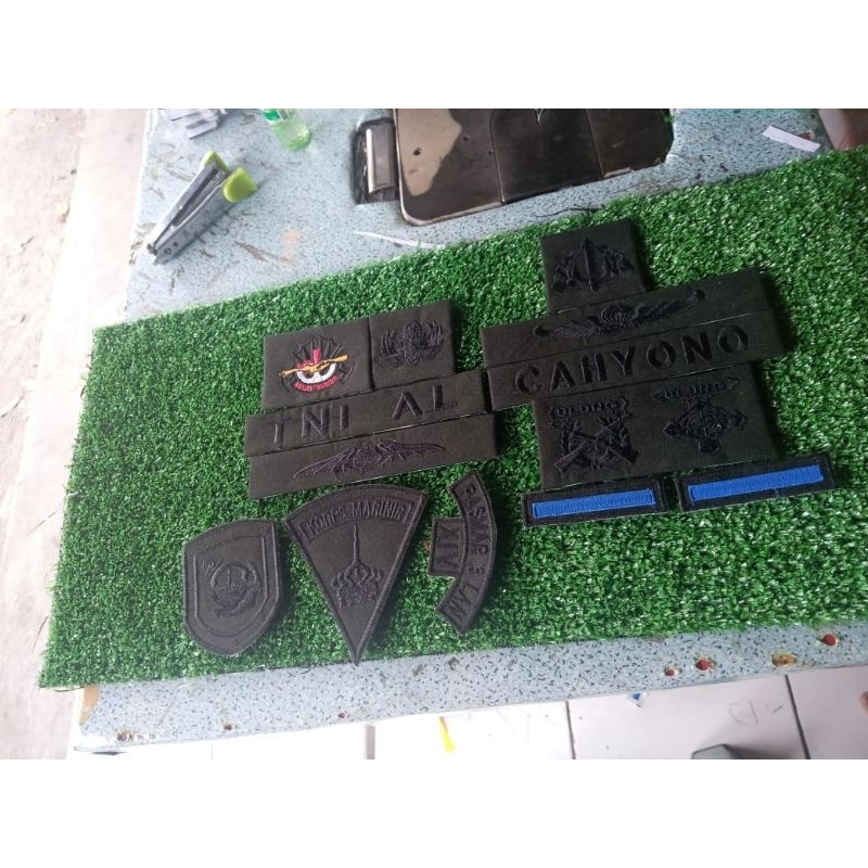 Jual PAPAN NAMA // ATRIBUT TNI // PAPAN NAMA TNI // PERKERAS // MIKA | Shopee Indonesia