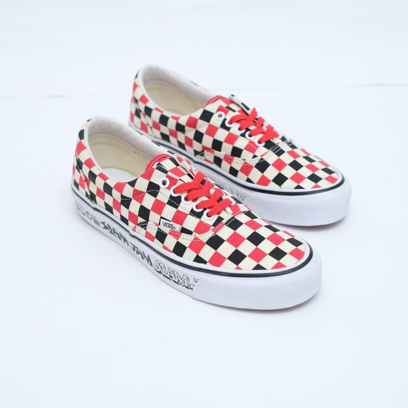 Jual Vans Vault OG Era LX x Slam Jam Checker Black Red ORIGINAL ...